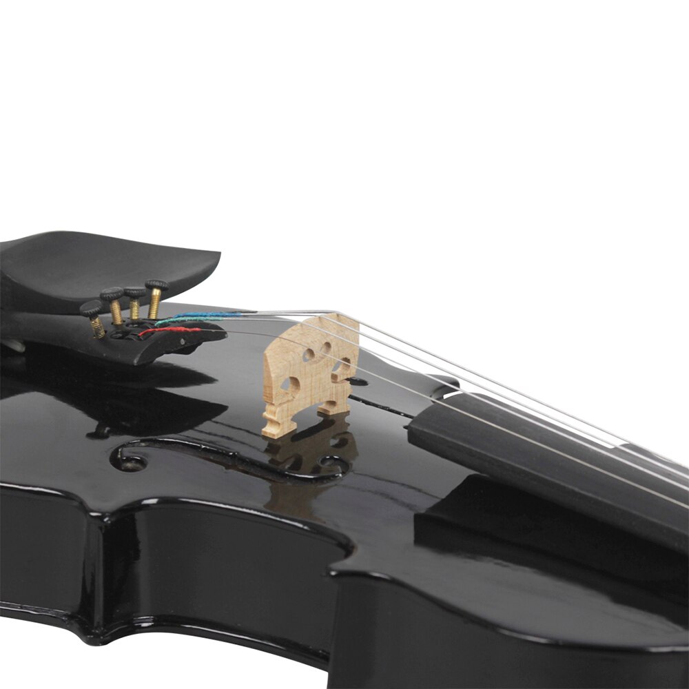 Black 1/8 Violin String Instrument Solid Wood Acou... – Grandado