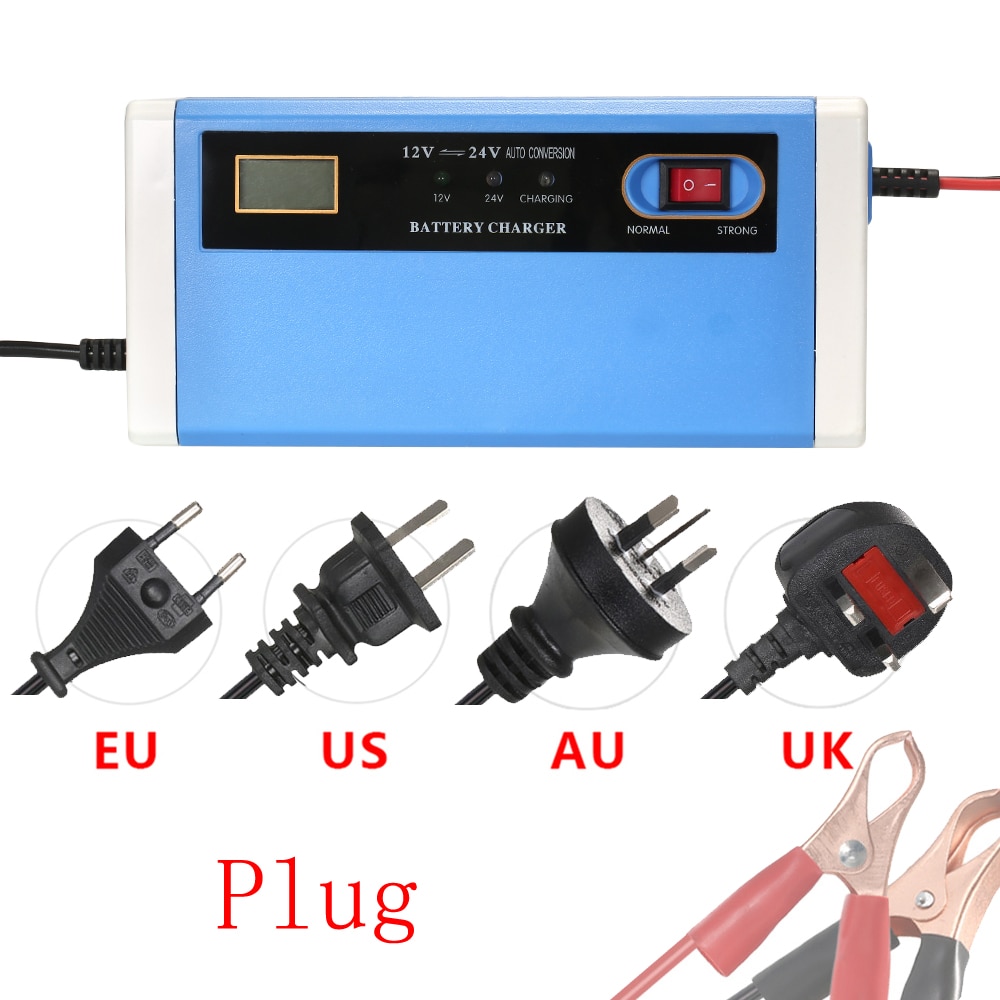 12V 24V 10A Car Battery Charger Power Charging Int... – Vicedeal