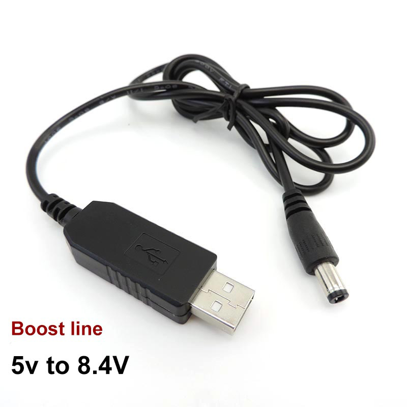 Adapter Cable DC 5V to USB 9V 8.4V 12V 12.6V Step ... – Grandado