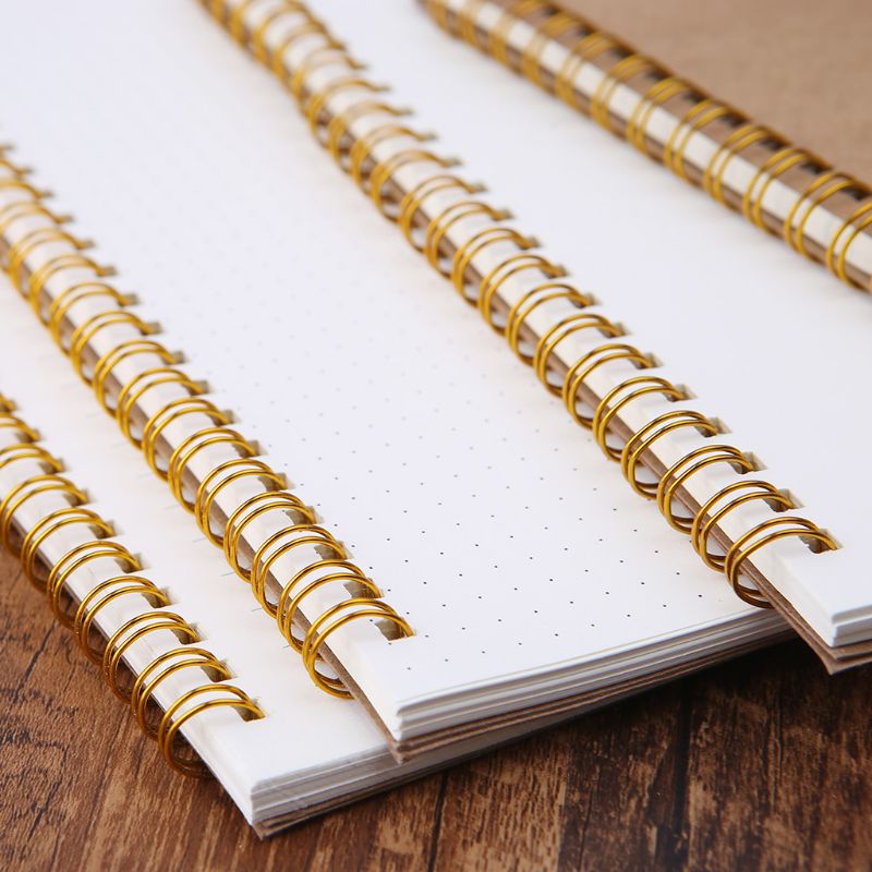 A5 Bullet Notebook Kraft Dot Grid Time Management ... – Grandado