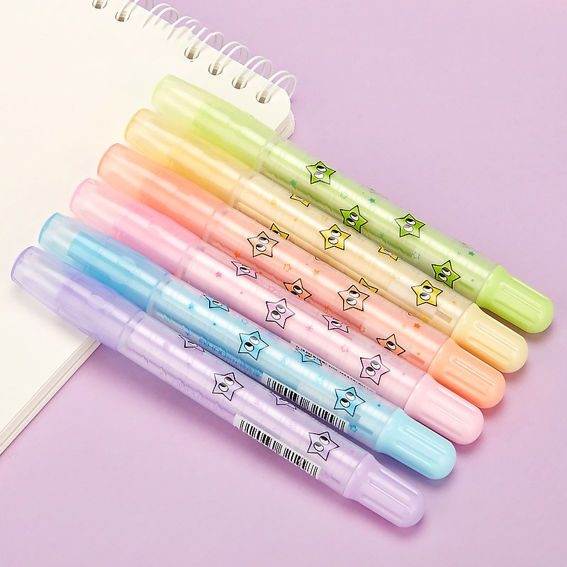 2pcs Star Rotating Pen Erasers Kawaii Stationery P... – Vicedeal