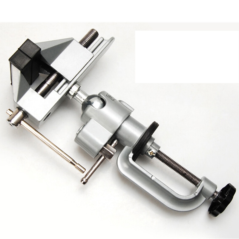 Table Vise Bench Vice Aluminium Alloy 360 Degree R... – Grandado