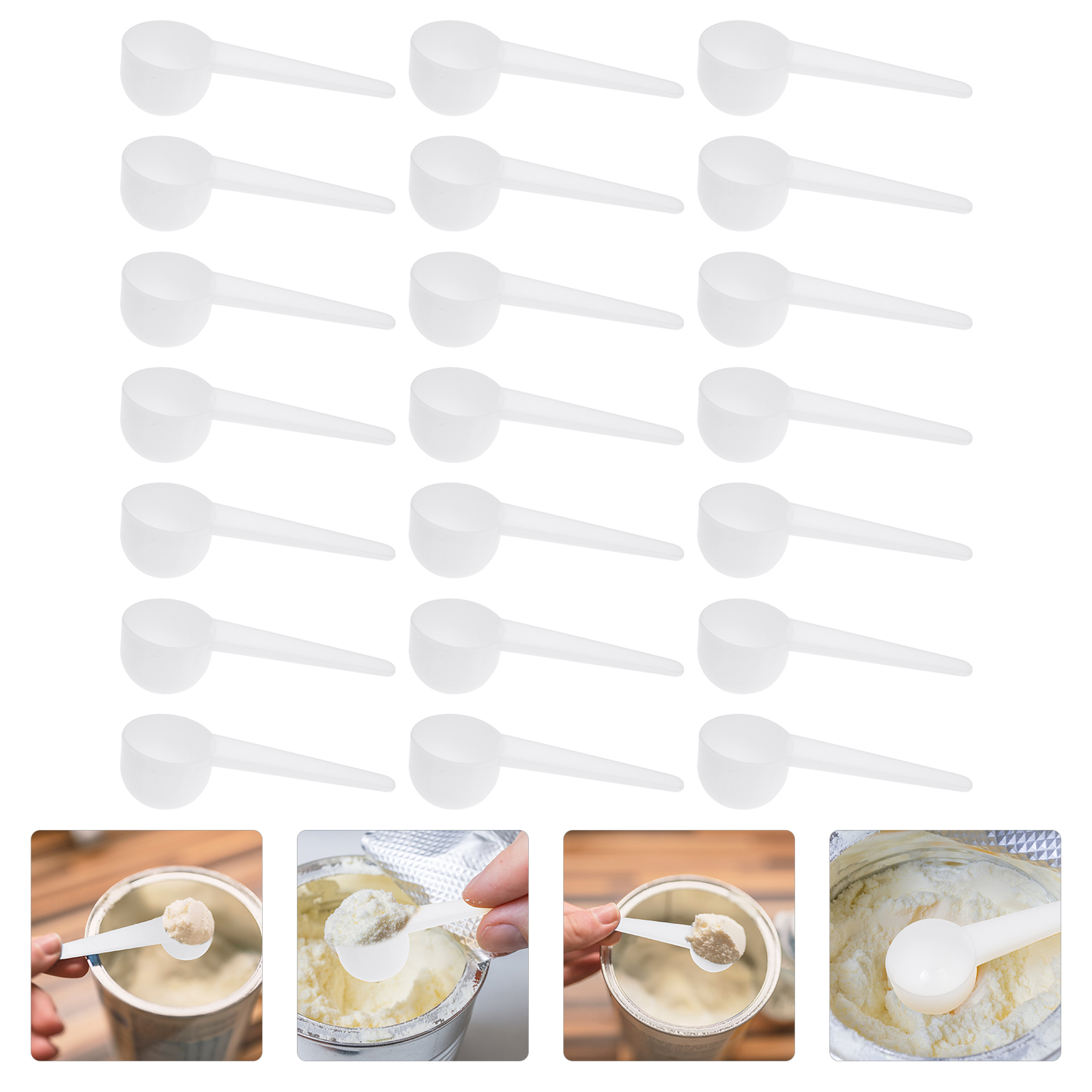 25Pcs Measuring Spoon Protein Powder Scoop Small P... – Vicedeal