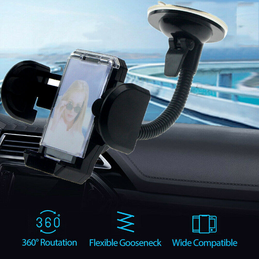Universal 360° Rotation Car Windshield Mount Holde... – Grandado