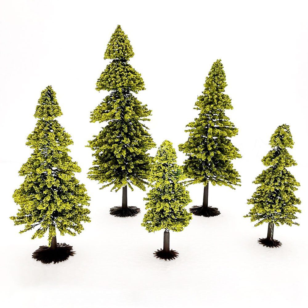 2PCS Model Pine Trees Deep Green Pines For 1/87HO ... – Grandado