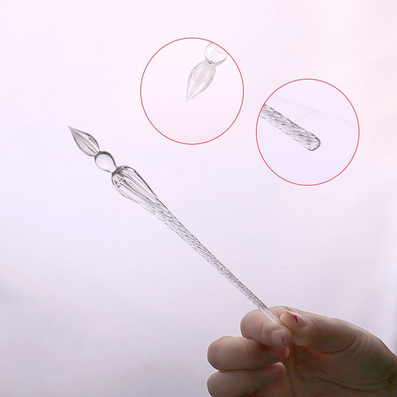 0.7mm Handmade Crystal Glass Dip Pen Sign Ink Pens... – Grandado