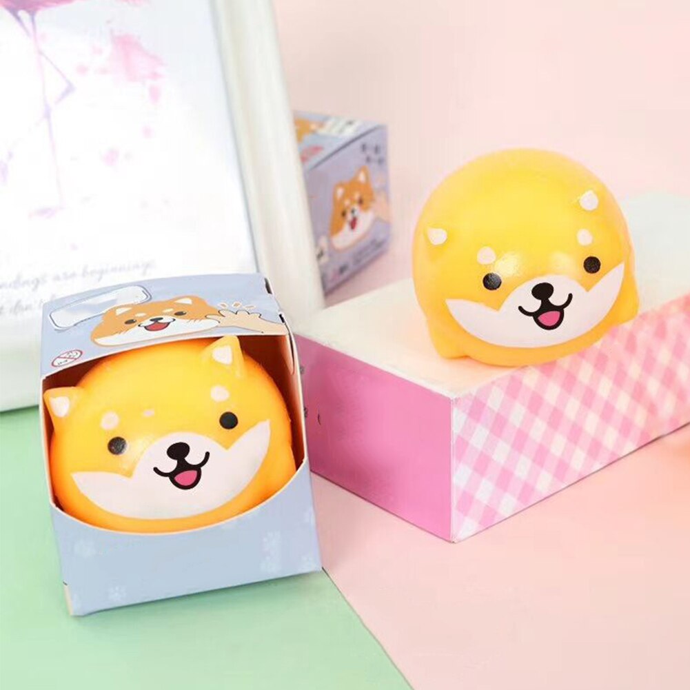 Shiba Inu Vent Decompression Squishy Ball Kawaii A... – Grandado