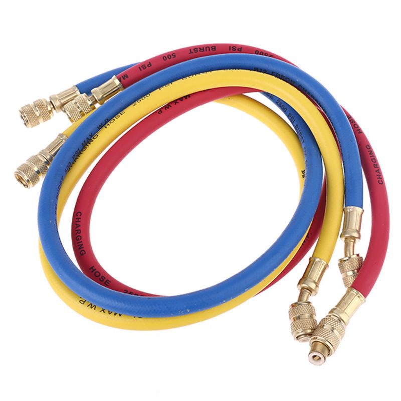 AC Diagnostic Manifold Freon Gauge Hose Set 3 Way ... – Vicedeal