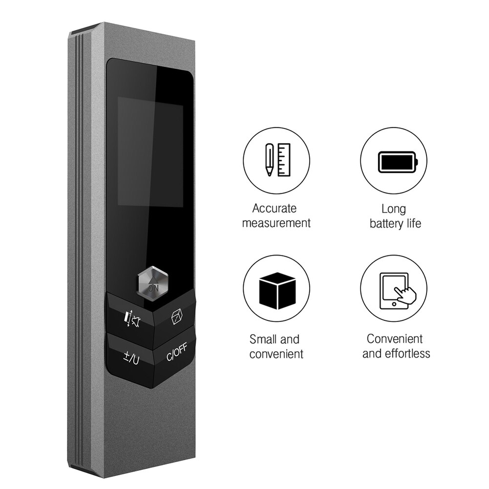 Portable Rangefinder Distance Meter 40M Handle Mea... – Grandado