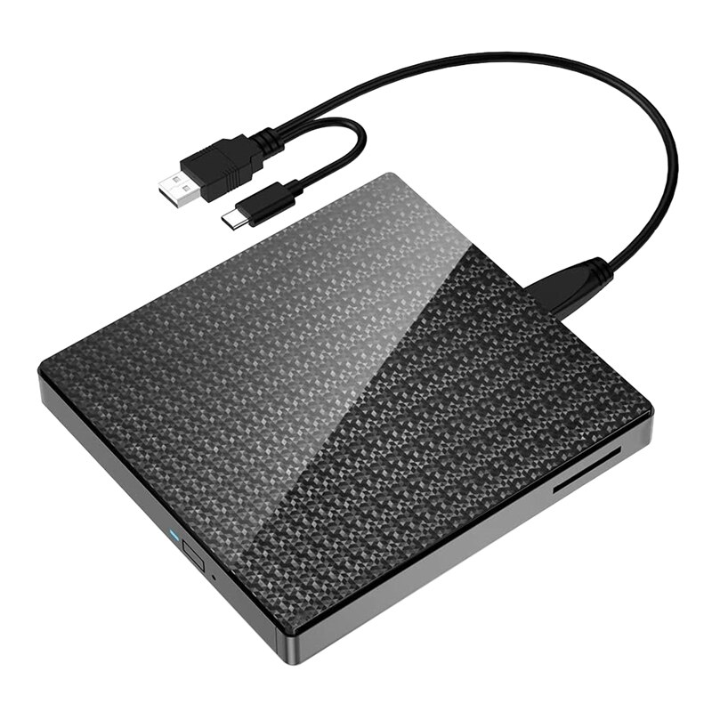 External CD DVD Drive,TypeC USB3.0 Portable CD DVD... – Vicedeal