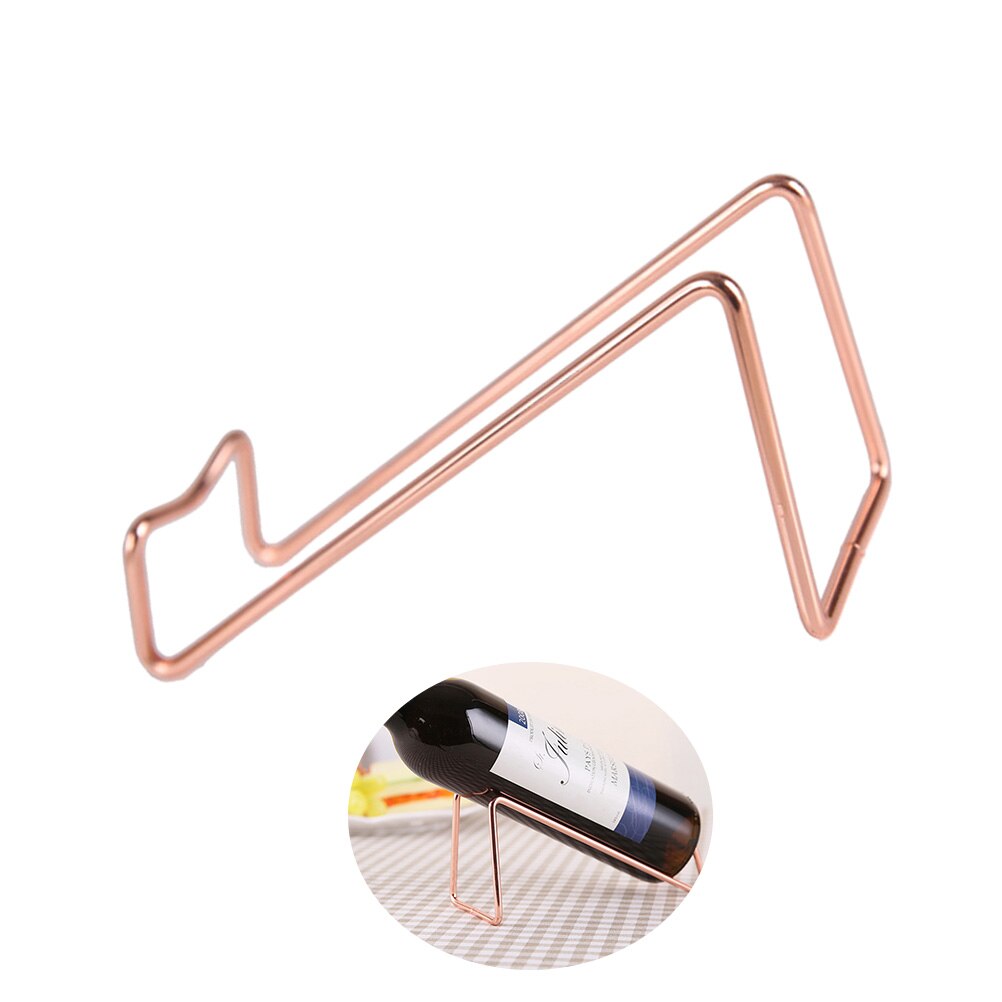 Wrought Iron Wine Display Rack Beer Bottle Shelf W... – Vicedeal