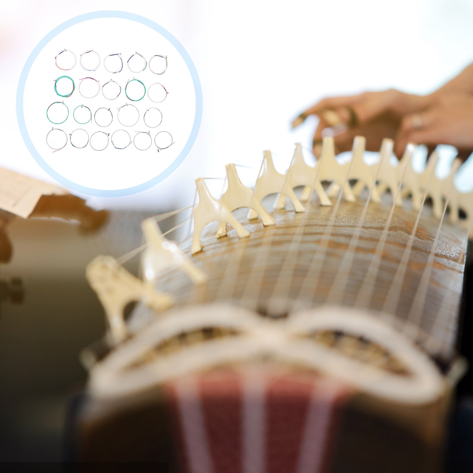 21pcs Guzheng Strings Wire Sturdy Strings Guzheng ... – Grandado