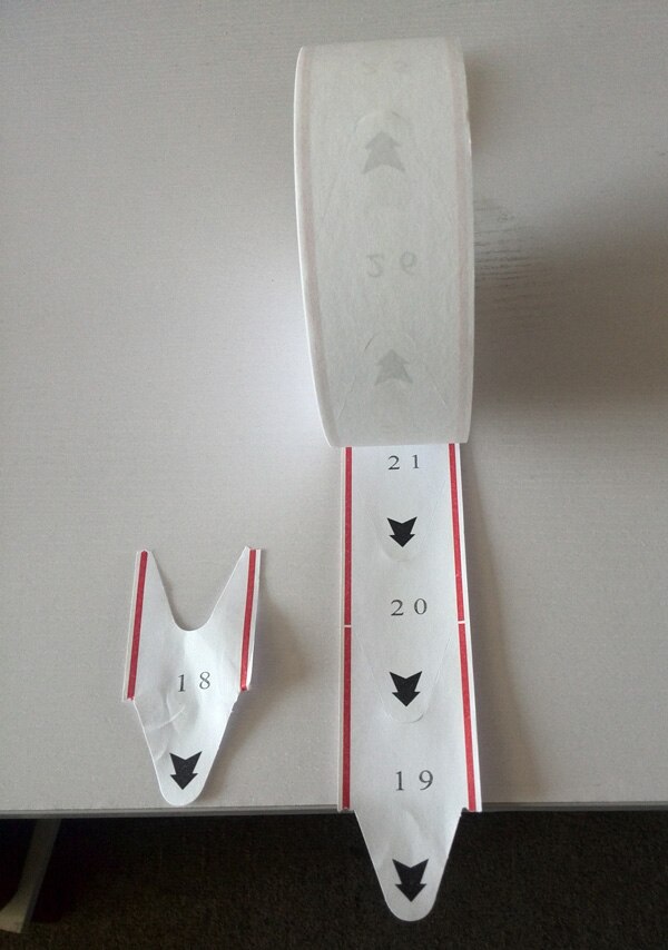 4 roll/pack Tickets Paper Roll for ticket dispense... – Grandado