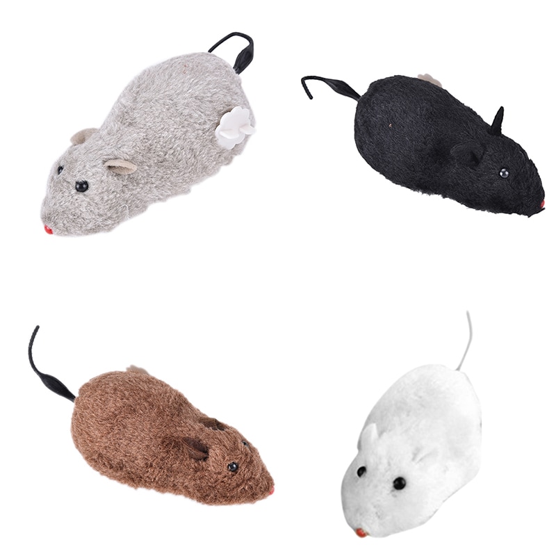 Wind Up Funny Running Mouse Rat Move Tail Cat Kitt... – Vicedeal
