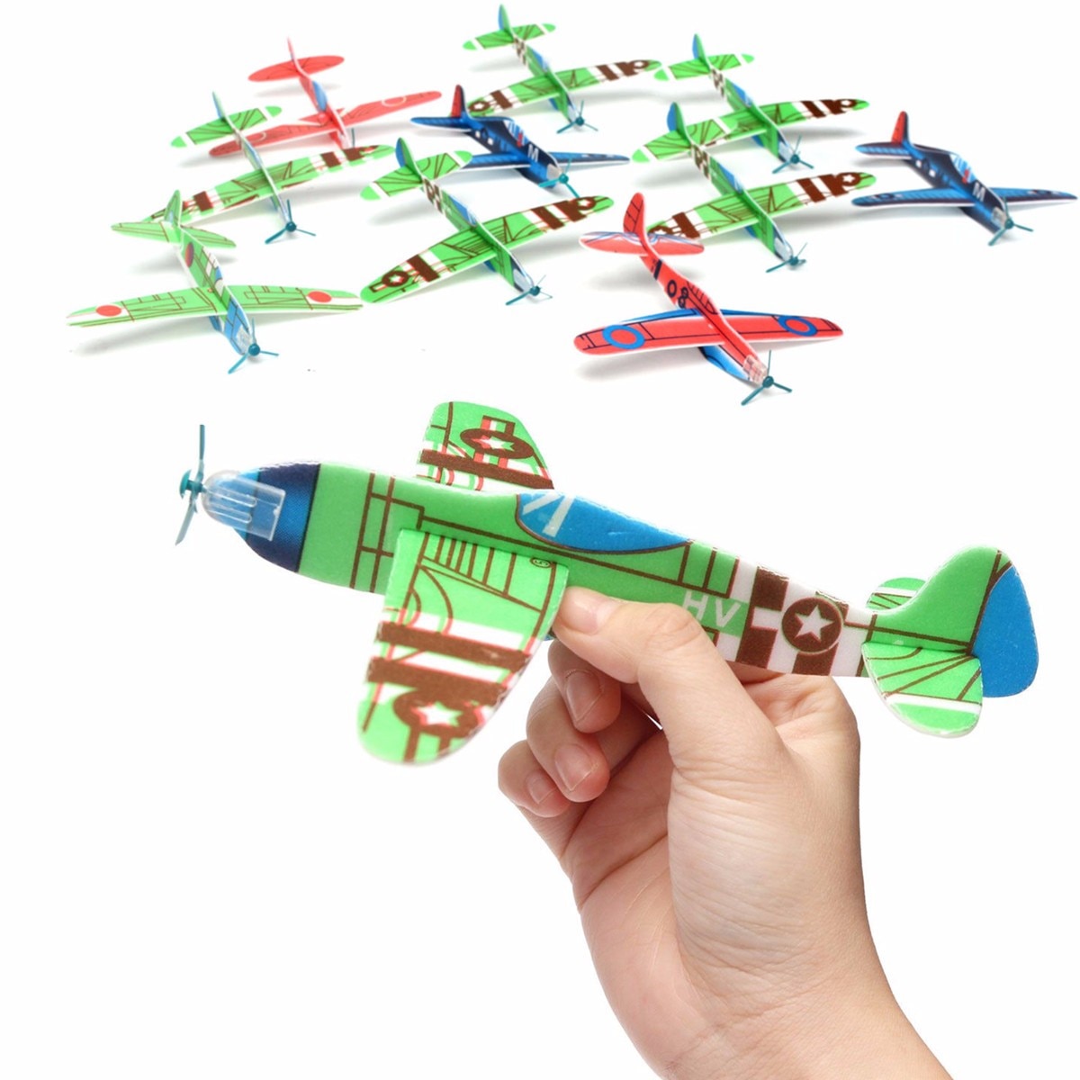 10Pcs DIY Flying Glider Planes Educational Toys Fo... – Grandado