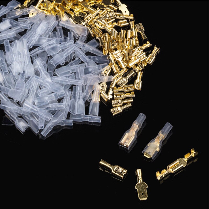 540Pcs Female Male Electrical Spade Wire Butt Conn... – Grandado