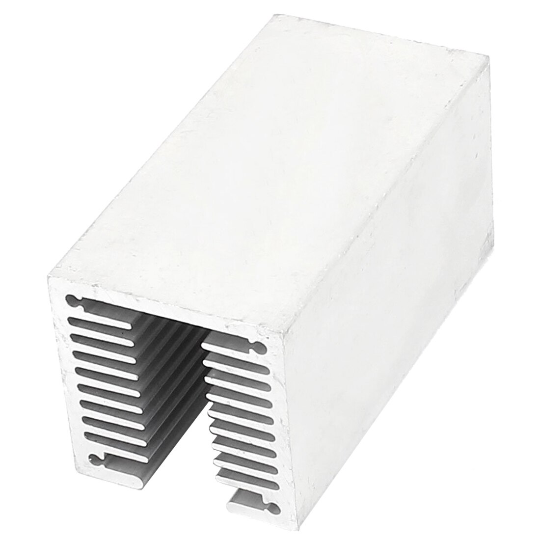 1 x silver-aluminum radiator U 80 * 40 * 40mm – Grandado