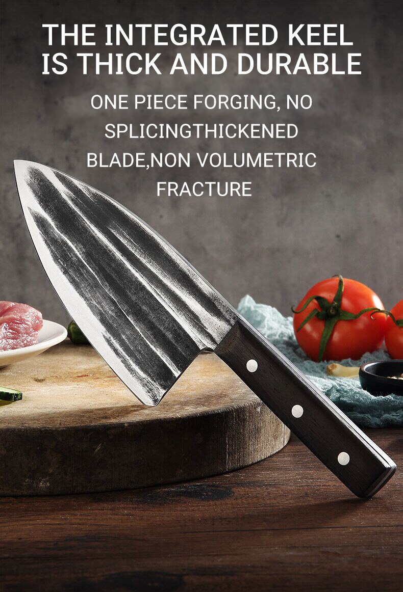 Forged Chinese Cleaver Handmade Chopper Chef Stain... – Grandado