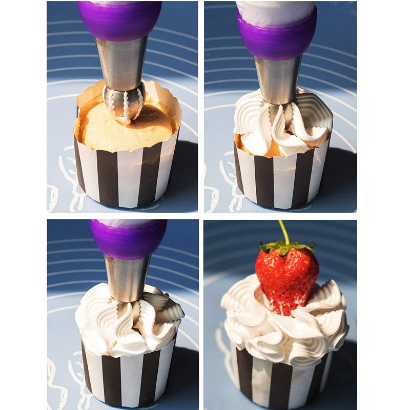 22 pcs Russian Piping Tips icing piping nozzles St... – Grandado