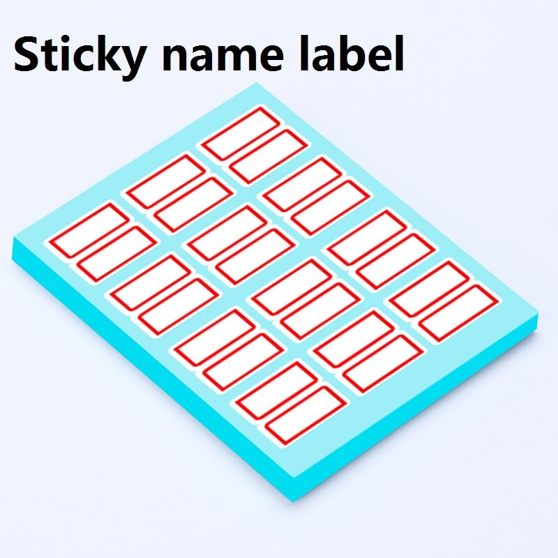12 Vellen 144Stickers Rood Vierkant Label Zelfklev... – Vicedeal