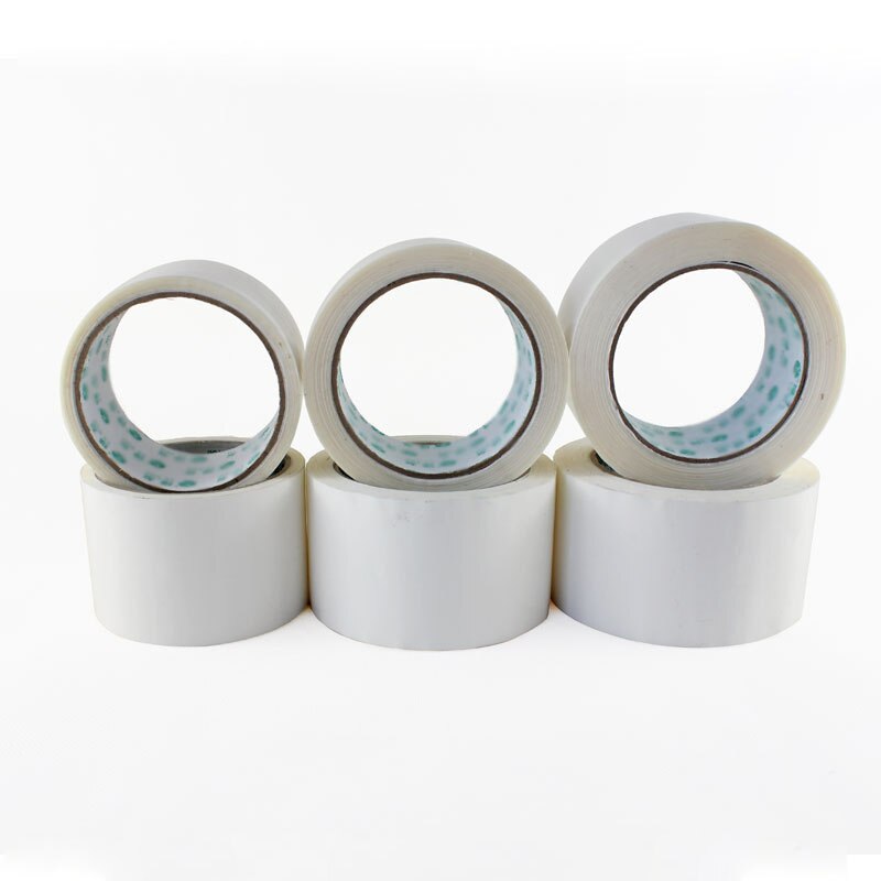 5 Rolls/Pack White BOPP Tape Plastic Packaging Tap... – Vicedeal