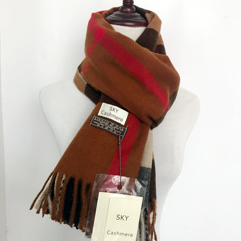 Vrouwen Sjaals Grote Plaid Dikke Warme Sjaal Herfs... – Vicedeal