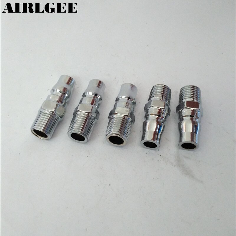 5 Pcs Pneumatic Fitting 1/4PT Male Thread Air Coup... – Grandado