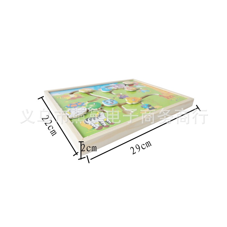 Educational Cartoon Intelligence Animal-Body-Match... – Grandado