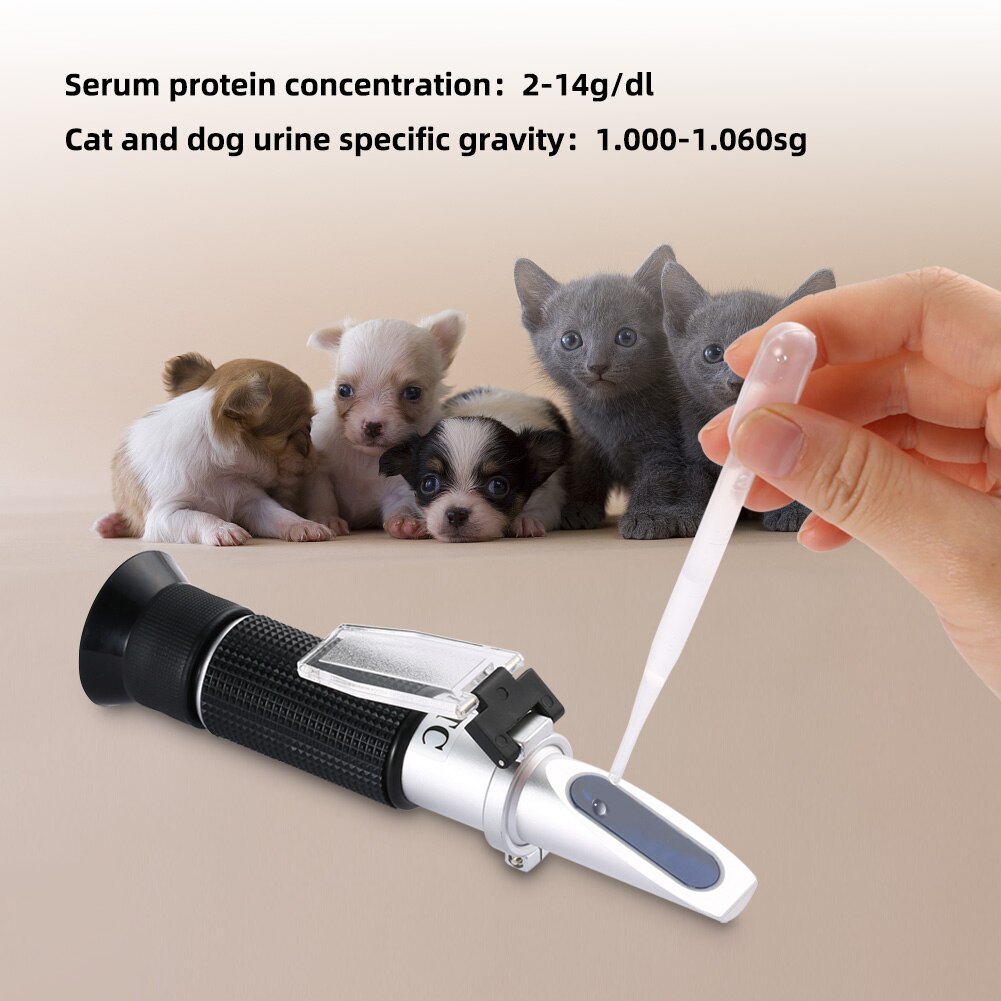 Hand held Pet clinical refractometer Dogs and Cats... – Grandado