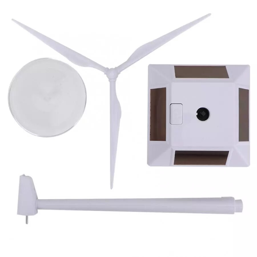 Toys Solar Powered Windmills Wind Turbine Solar Po... – Grandado