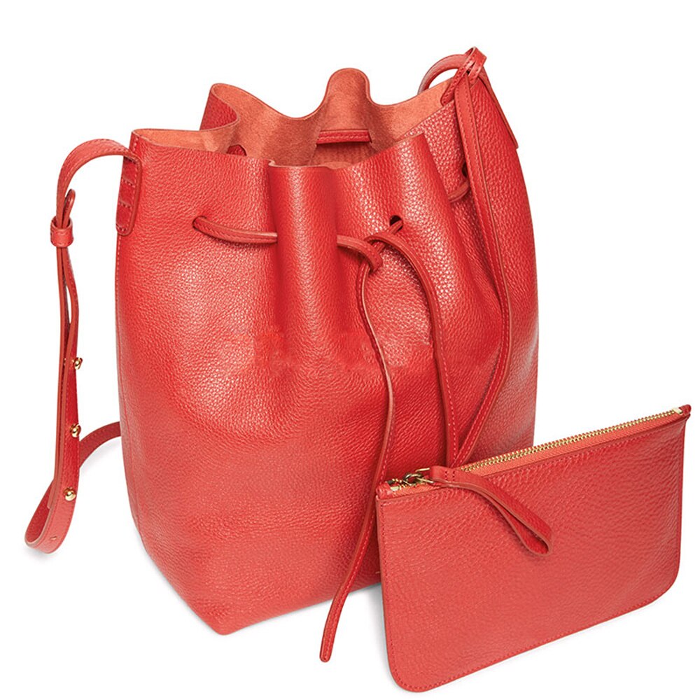 Diy Leather craft women bucket shoulder bag self m... – Grandado