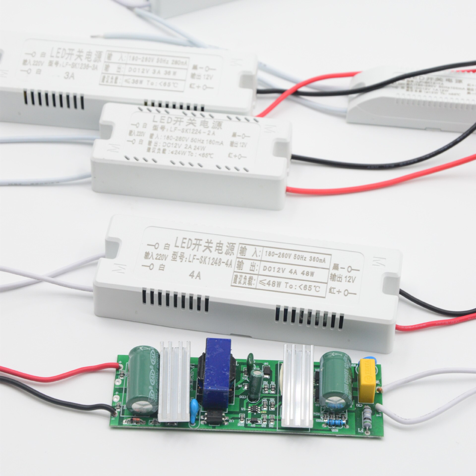 Led Voeding DC12V/24 V 12W 18W 24W 36W 48W 60W 72W... – LovingPrices