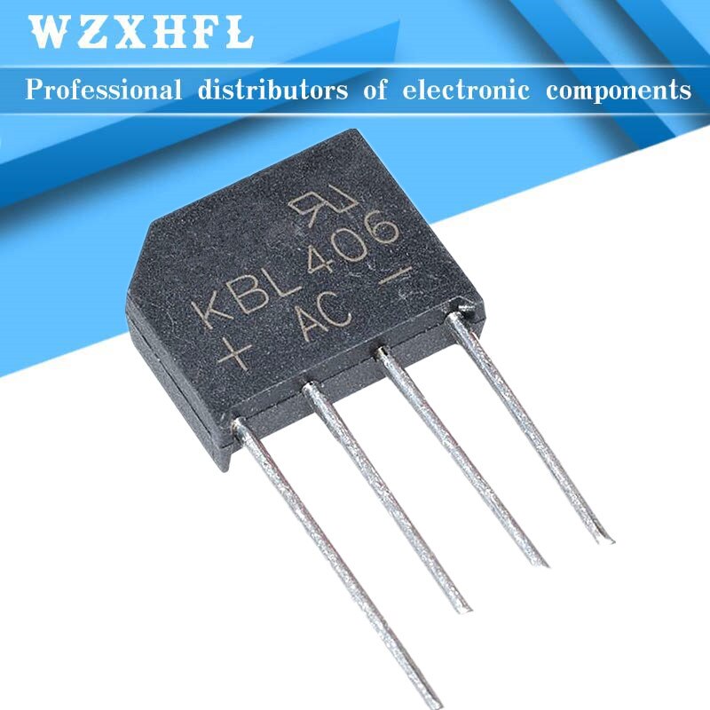 5Pcs KBL406 KBL-406 4A 600V Single Fasen Diode Bru... – Vicedeal