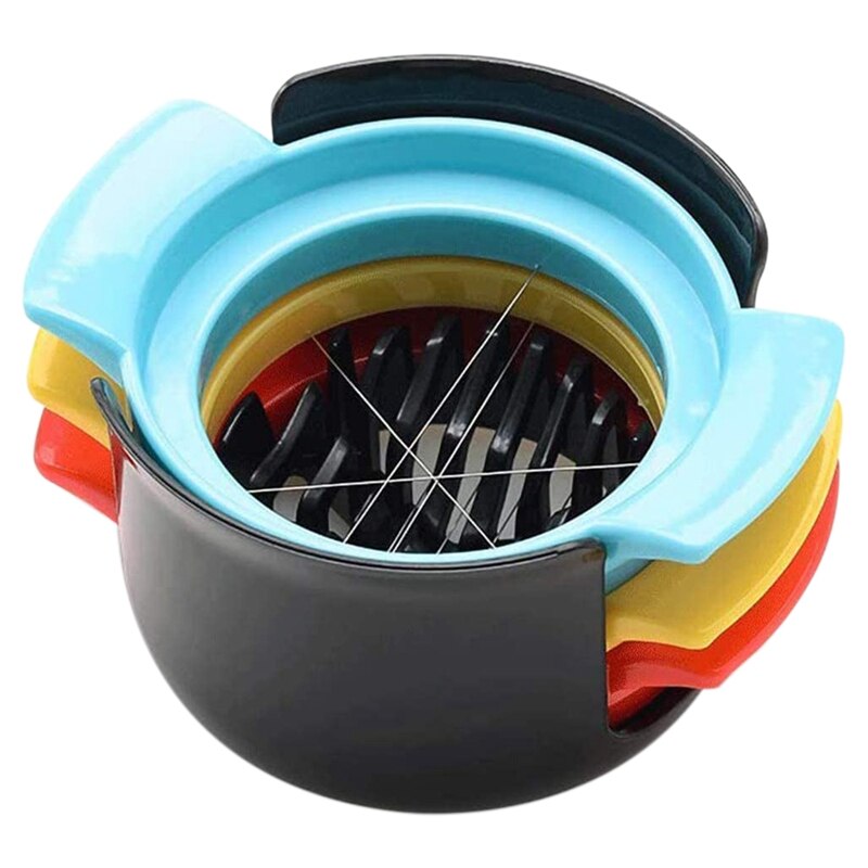 Cortador de huevos 3 en 1 ABS, alambre de acero in... – Grandado