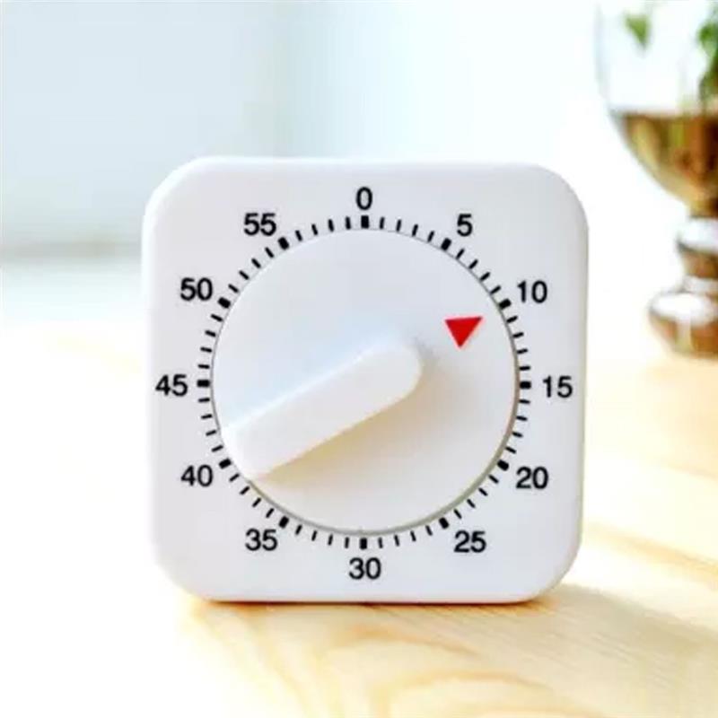 Kitchen Timer Novelty Square Shape 60 Minute Mecha... – Grandado