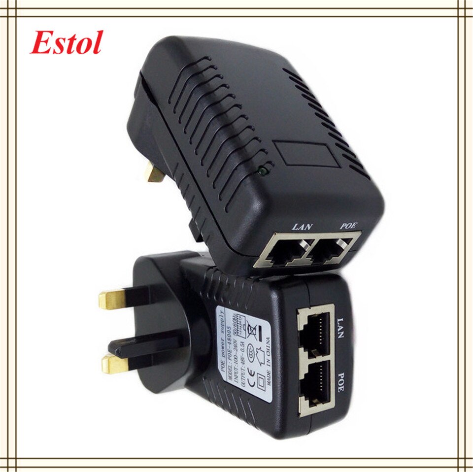 Freies DC48V 0.5A 10/100Mbps PoE Injektor Power Ov... – Vicedeal