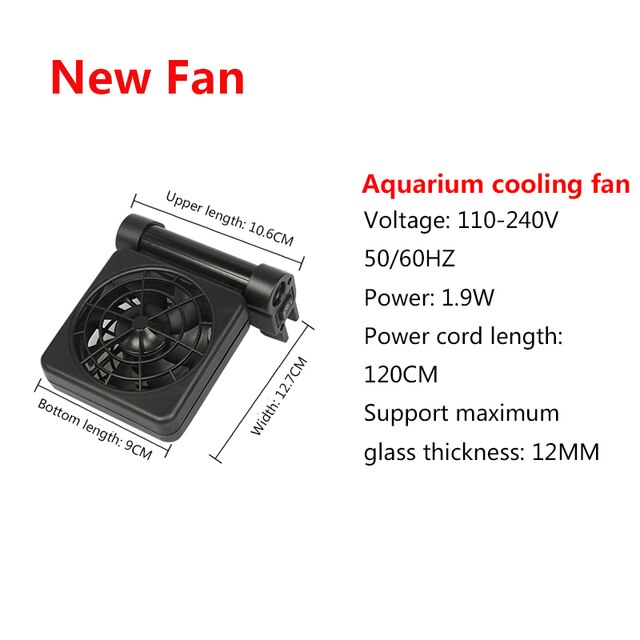 Aquarium Fish Tank Cooling Fan System Chiller Cont... – Grandado