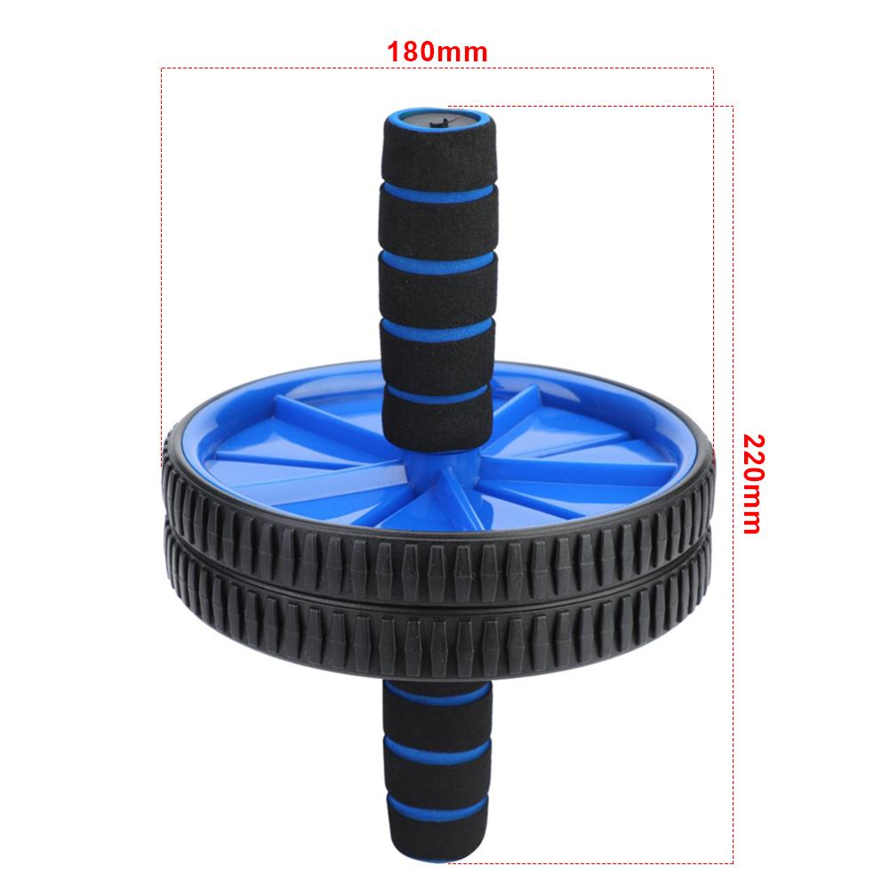 Double-wheeled Abdominal Press Wheel Rollers Exerc... – Vicedeal
