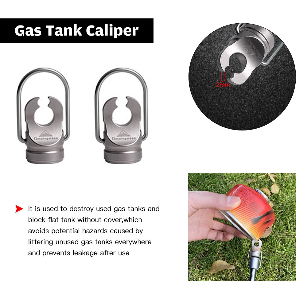CAMPINGMOON Multinfunctional Adapter with Gas Lant... – Grandado