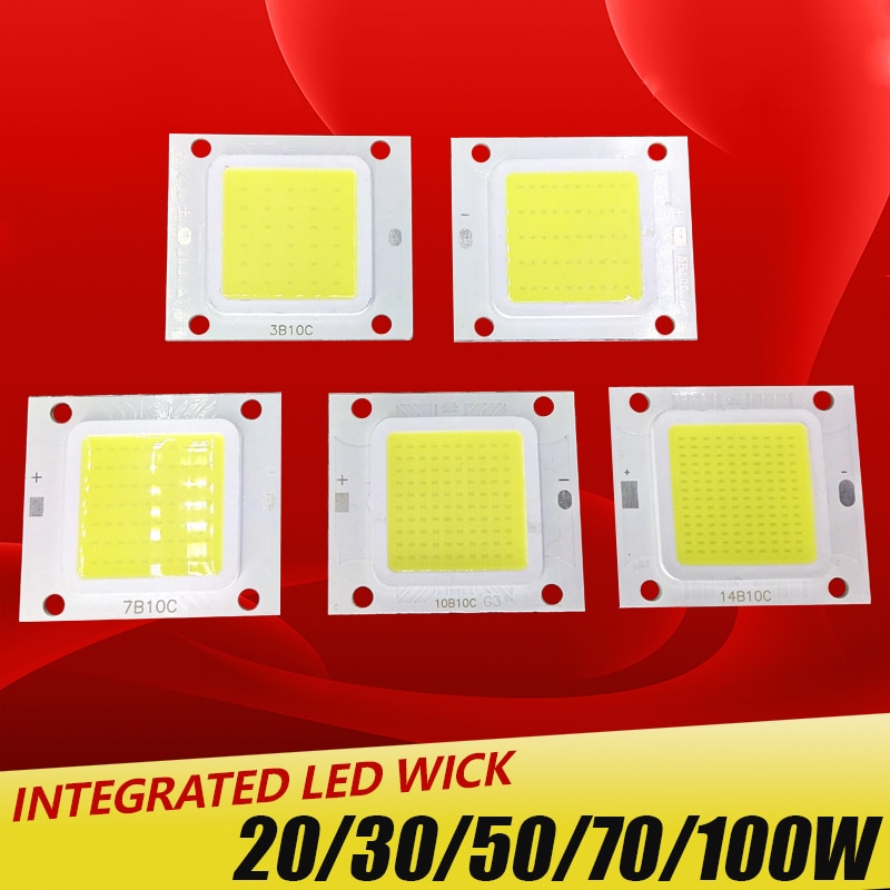High Power Epistar COB LED Chip 20W 30W 50W 70W 10... – Vicedeal