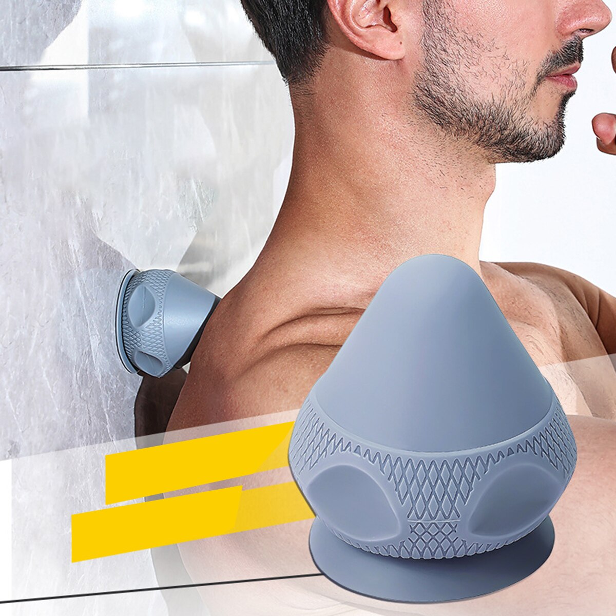 Mountable Self Suction Cup Trigger Point Deep Tiss... – Vicedeal