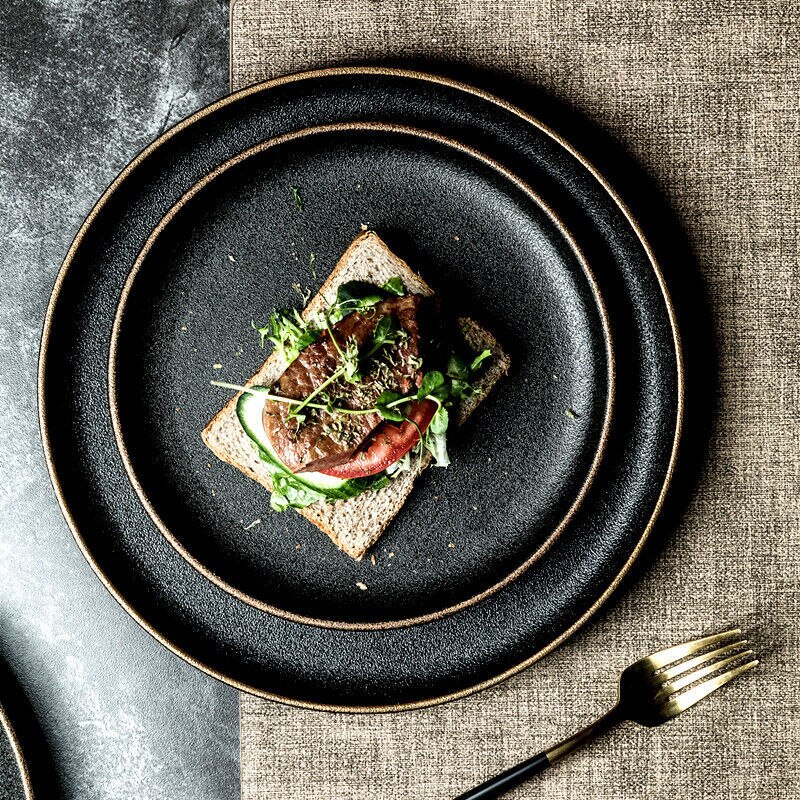 Phnom penh keramisk tallerken vestlig biff tallerk... – Grandado