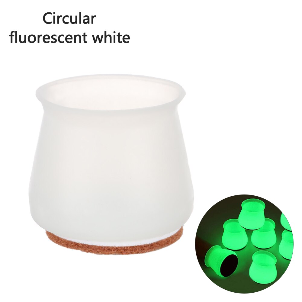 4 Pcs Silicone Round/Square Chair Table Foot Cover... – Vicedeal