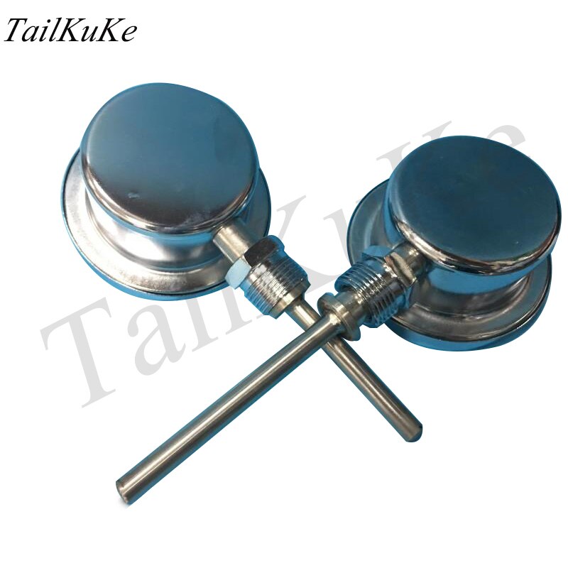 Bimetall Thermometer wss-411 edelstahl industriell... – Grandado