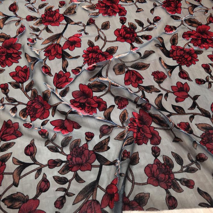 1 Meter Rose Flower Trasparent High Grade Silk Bot... – Grandado