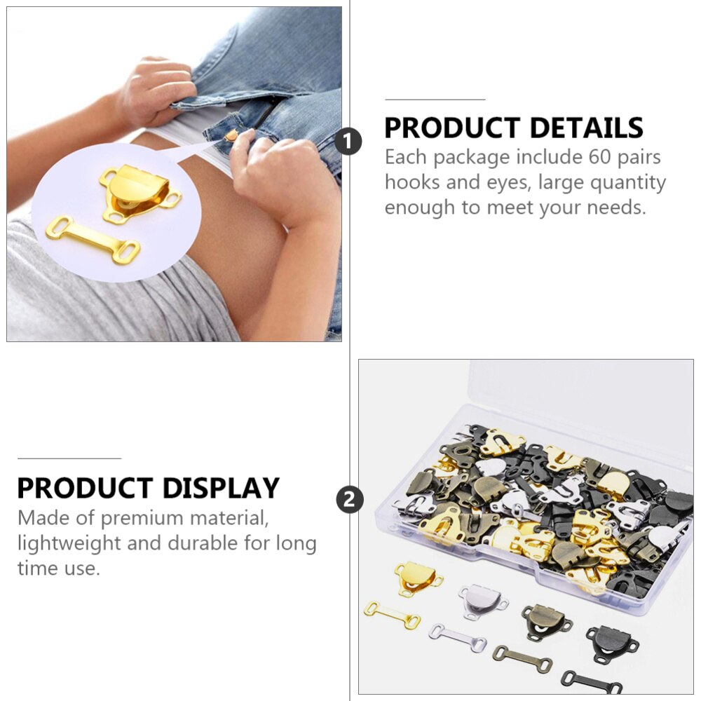 60 Sets Broek Diy Handwerk Materialen Koper Naaien... – Vicedeal