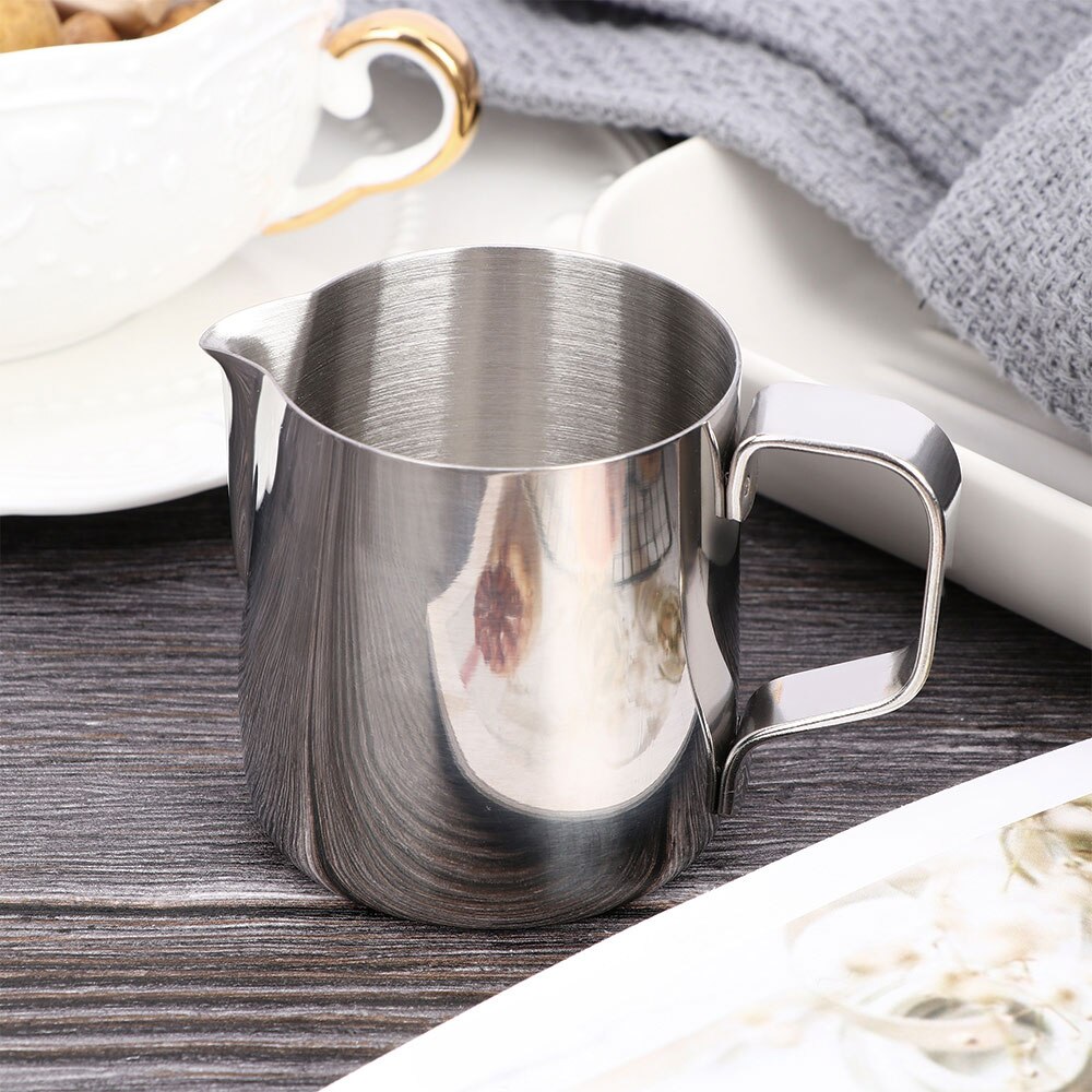 150ML Stainless Steel Silvery Craft Latte Espresso... – Grandado