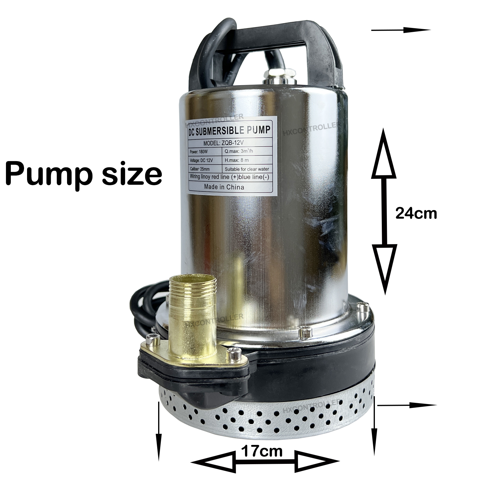 180W 220W Dc Waterpomp Dompelpomp Batterij Elektri... – Grandado