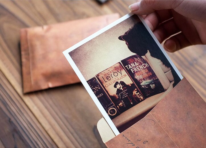 50pcs/set Envelopes Vintage Brown Kraft paper blan... – Grandado