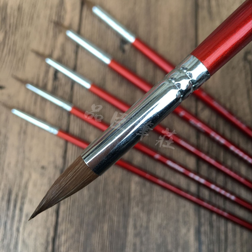 6Pcs Top Grade Value Kolinsky Sable Hair Round Poi... – Grandado